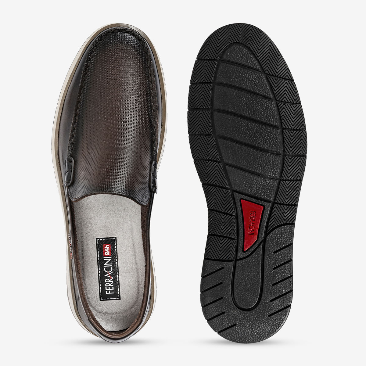 Mocassim Masculino Tabaco Ultra Summer | Ferracini