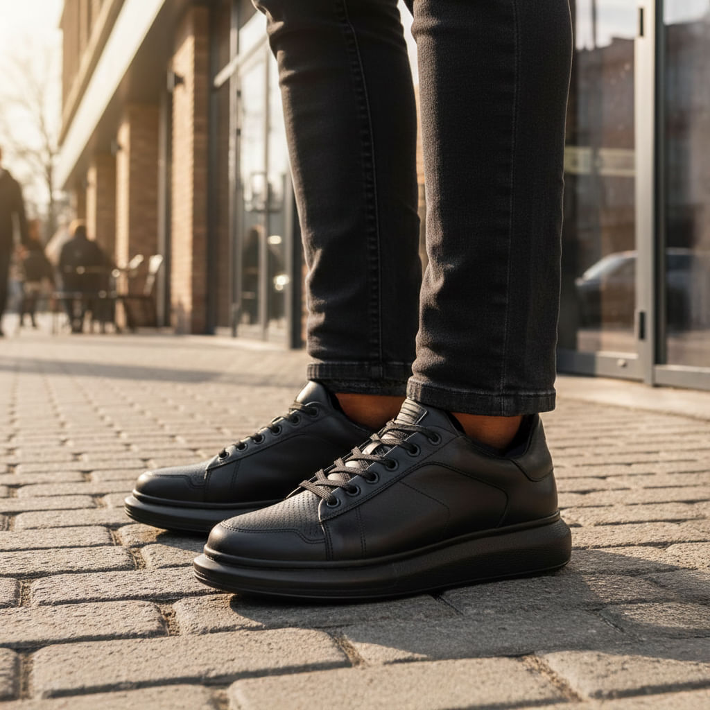 Sneaker Ferracini Masculino Impulse Preto - Ferracini